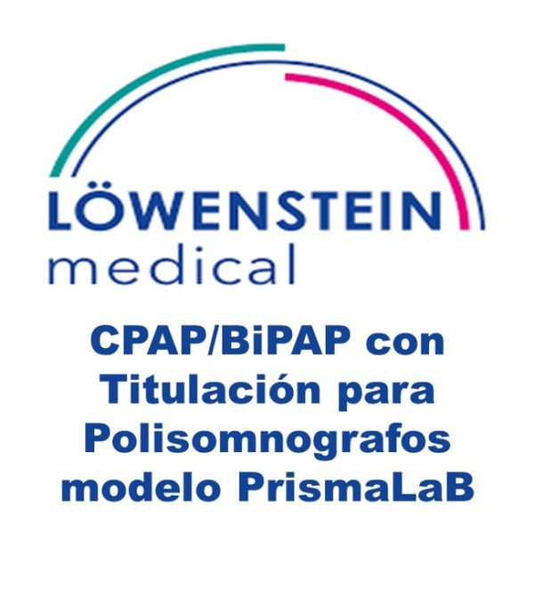 CPAP/BiPAP PrismaLab WM100TD para Titulación con Polisomnografos – Ecodata